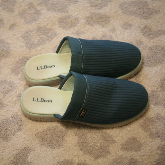 L.L. Bean | Shoes | Ll Bean Womens Slip On Clog Mule Slippers Size 8 ...